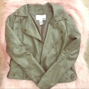 Bar III | Jackets & Coats | Bar Iii Faux Leather Moto Jacket | Poshmark